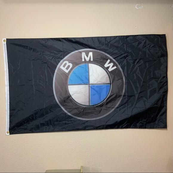 Wall Decor | 3 For 2 Bmw Logo 3 X 5 Flag Banner Great For College Dorm ...